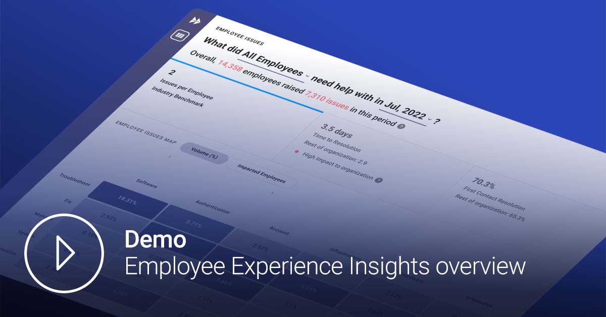 Employee Experience Insights Overview | Moveworks