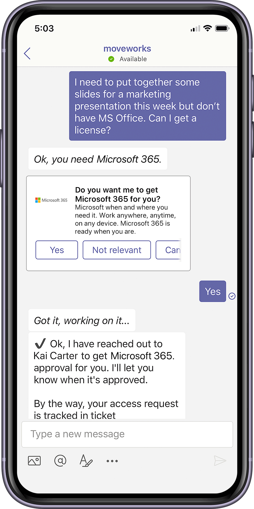 Moveworks Partners with Microsoft | Moveworks