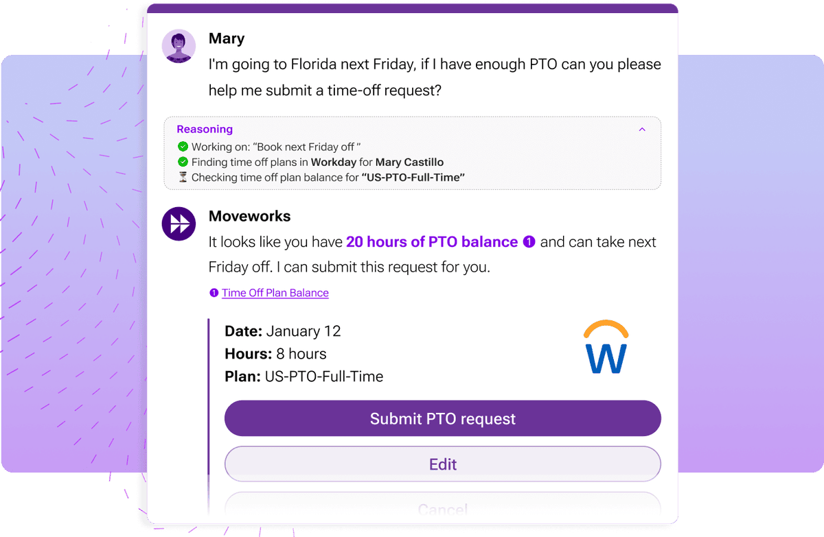 Moveworks: One Agentic AI Assistant for Your Workforce