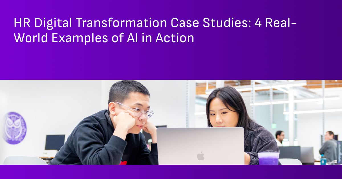 AI In Action - 4 HR Digital Transformation Case Studies