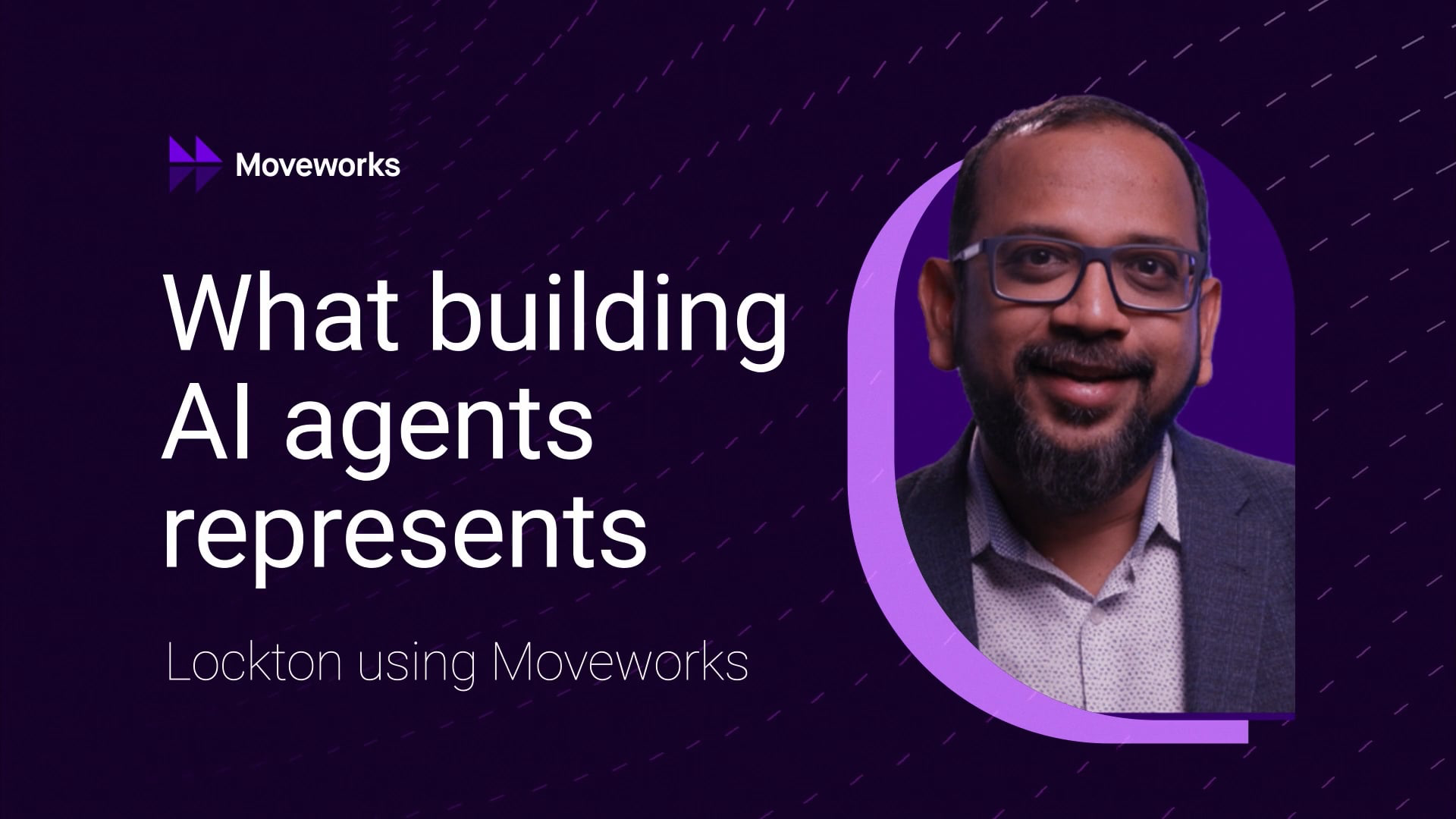 What building AI agents with Moveworks represents